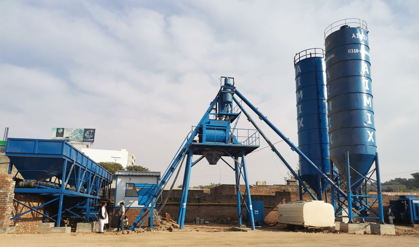 AIMIX Concrete Batching Plant - Efficient Concrete Production Equipment