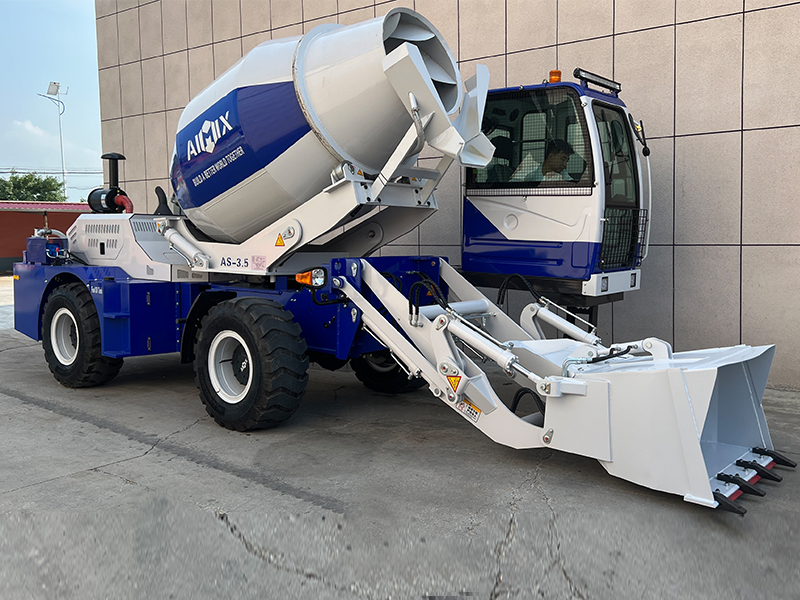 Self Loading Concrete Mixers - Precise Weighing - 4.8m3 To 26m3/h