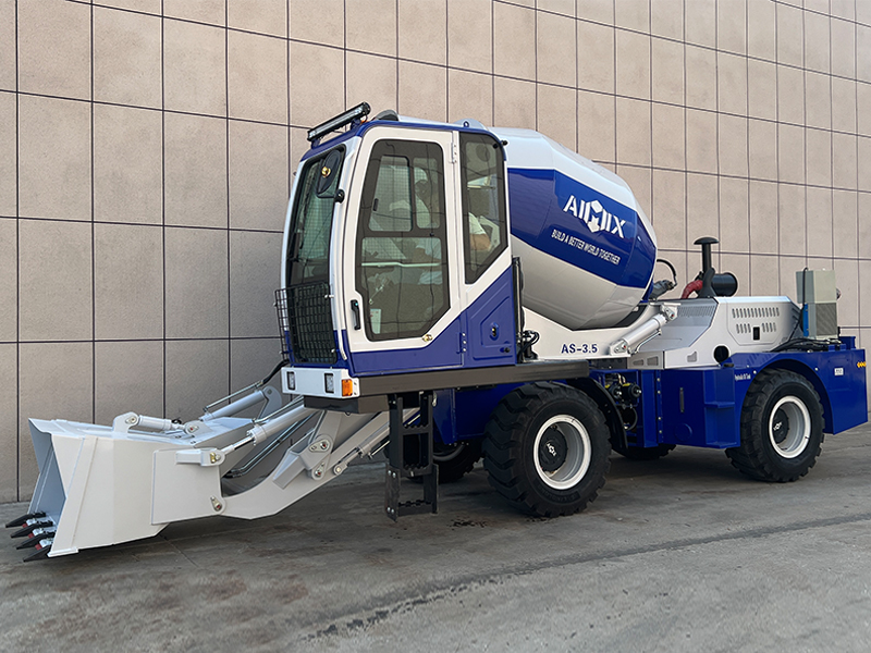 Self Loading Concrete Mixers - Precise Weighing - 4.8m3 To 26m3/h
