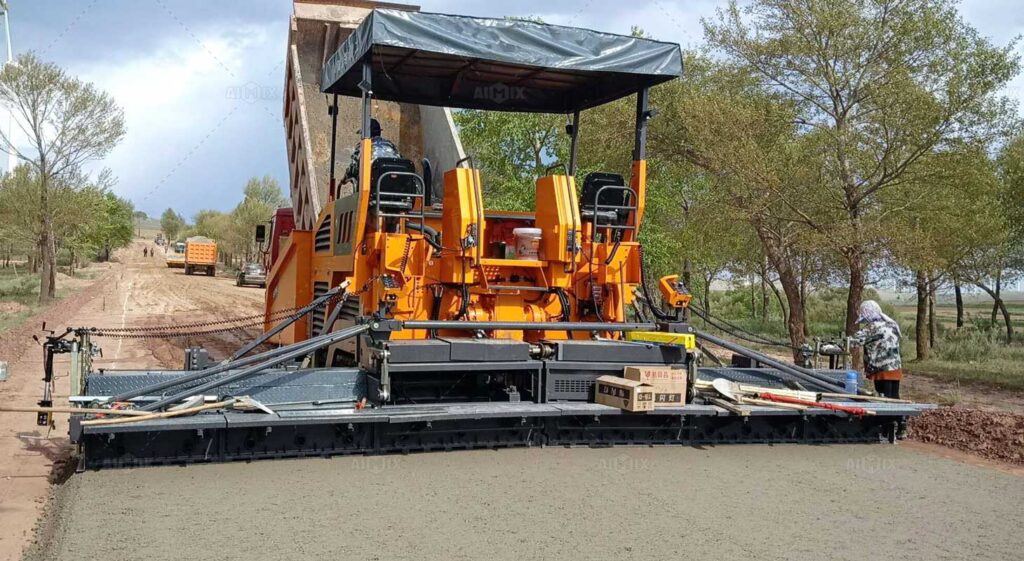 Enhancing Construction Efficiency With Concrete Paving Machines