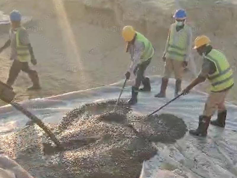 AS-4.0 Self Loading Mixer Truck for Large Factory Buildings in the UAE