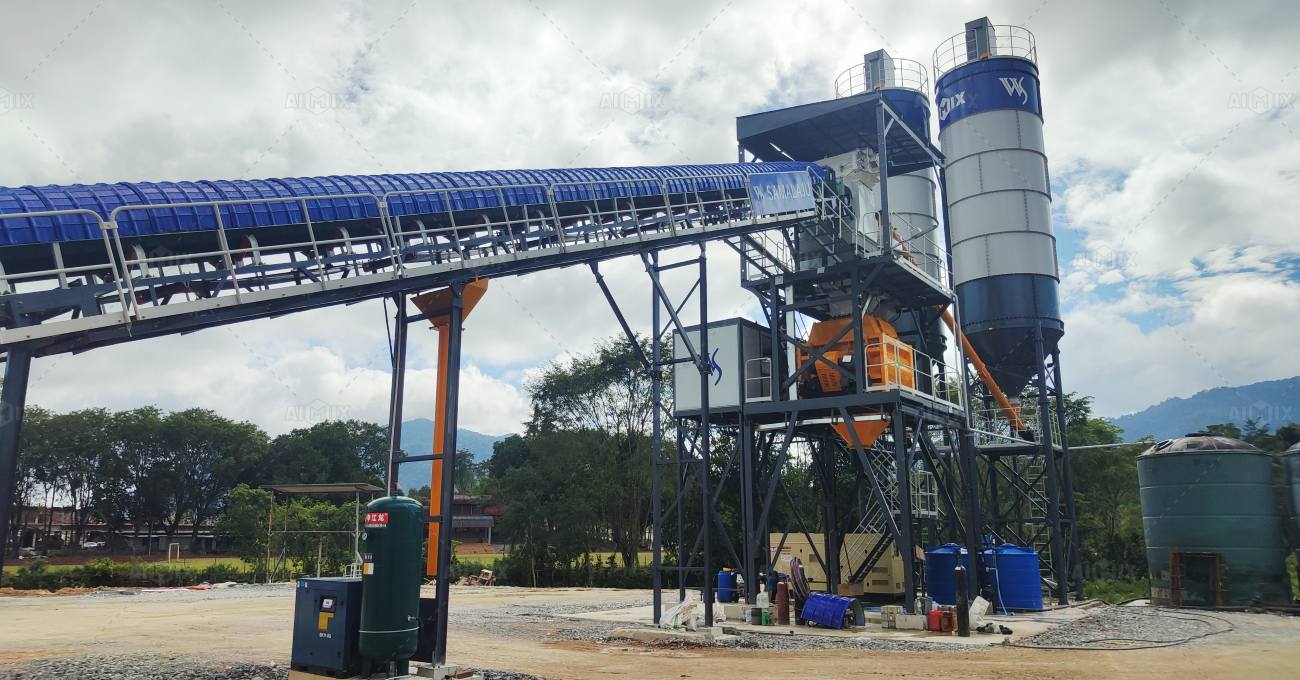 A Repeat Order Built on Trust: AJ120 Concrete Plant Delivered in Malaysia